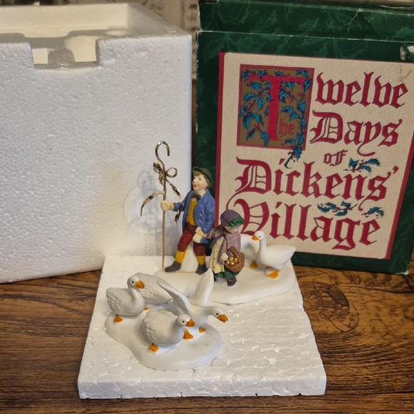 Department 56 | Holiday | Department 56 Six Geese Alaying Twelve Days ...